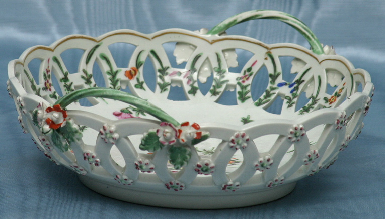 Worcester 18th Century Porcelain Baskets - Paul Kleinwald Art & Antiques