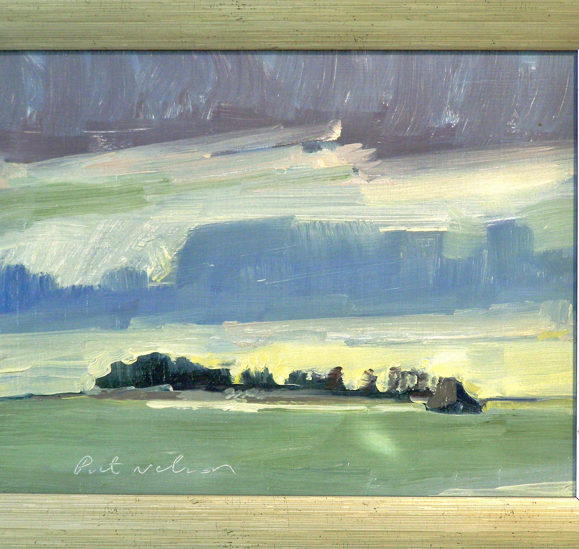 Pair of New Zealand Seascapes by Gabriel Edward Adams - Paul Kleinwald ...