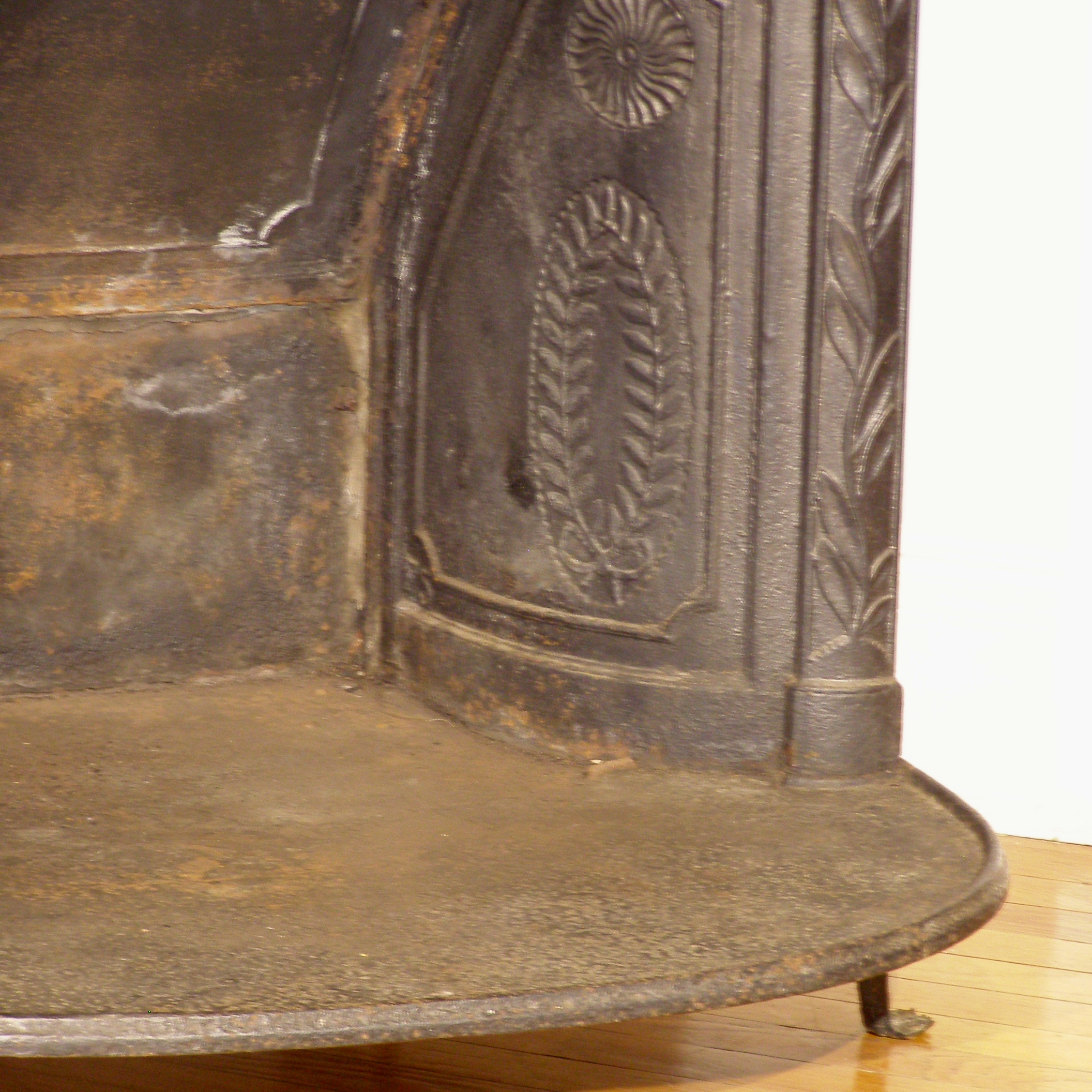 Antique Cast Iron and Brass Franklin Fireplace - Paul Kleinwald Art ...