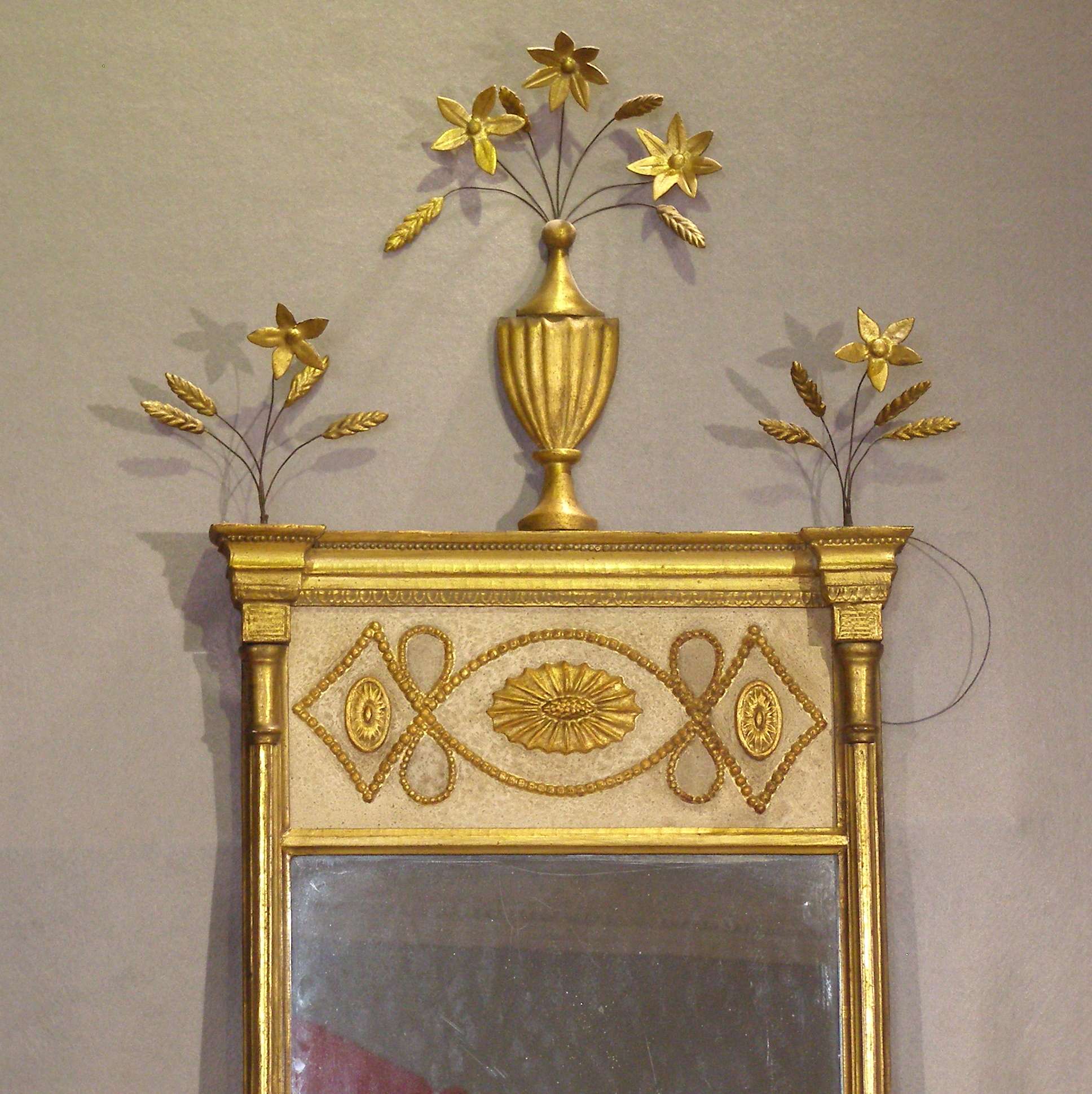 Antique Federal Period Gilded Mirror, Ca. 1810 - Paul Kleinwald Art ...