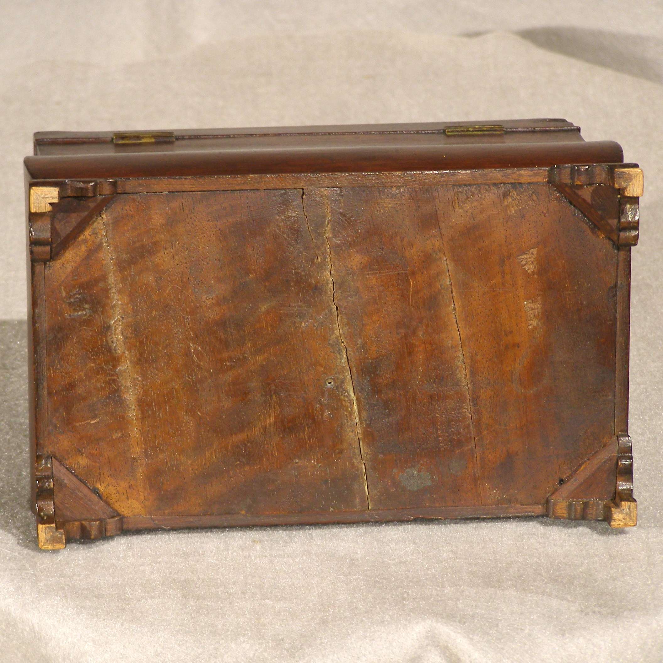 English Bombay Form Mahogany Tea Caddy, Ca. 1750 - Paul Kleinwald Art ...