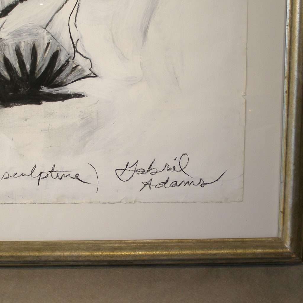 Gabriel Edward Adams, Material Study (in advance of a sculpture ...