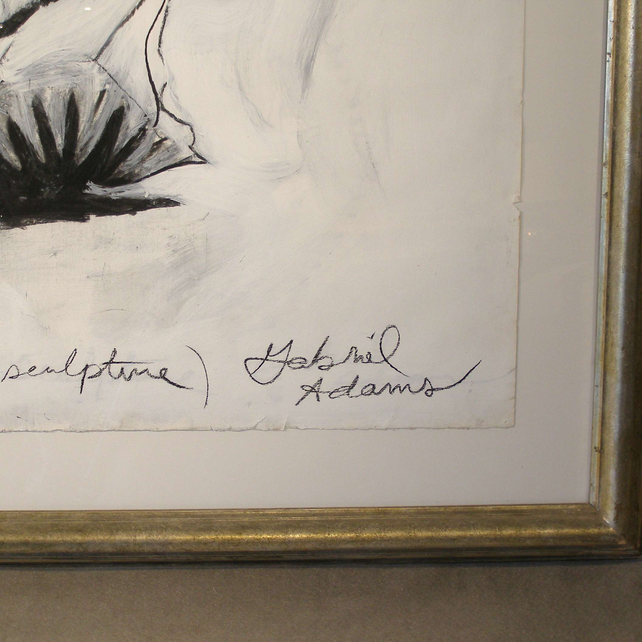 Gabriel Edward Adams, Material Study (in advance of a sculpture ...