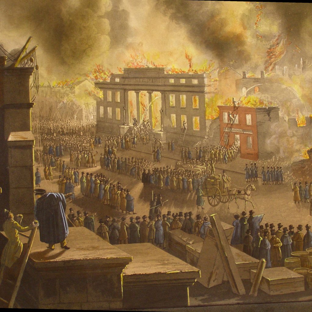 Prints of The Great Fire of New York 1835 - Paul Kleinwald Art & Antiques