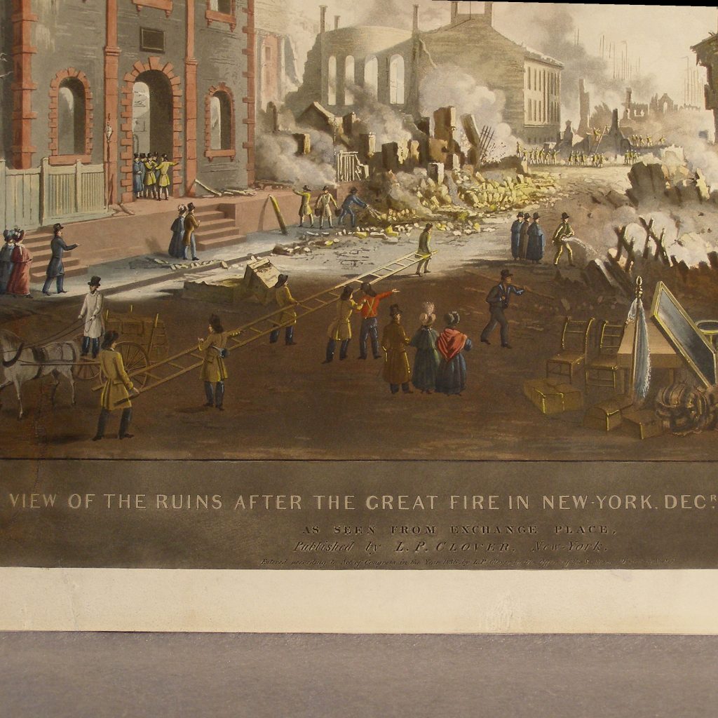 Prints of The Great Fire of New York 1835 - Paul Kleinwald Art & Antiques