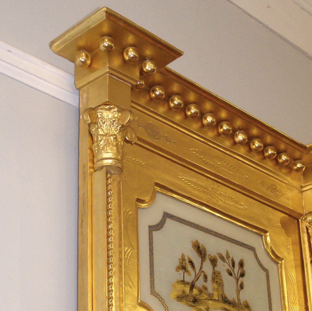 Federal Period Gold Leaf Mirror, Ca. 1820 - Paul Kleinwald Art & Antiques