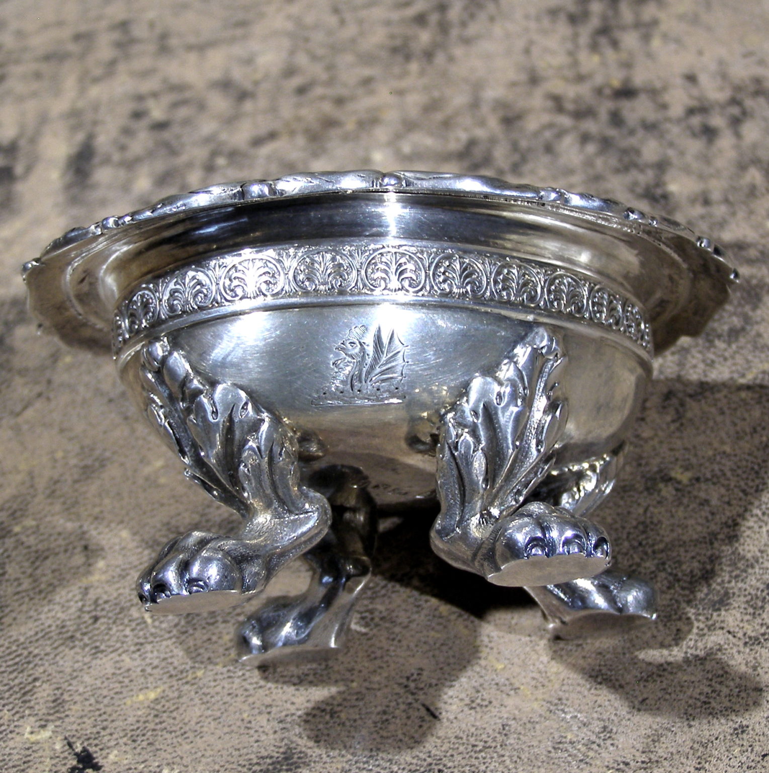 Sterling Silver Open Salt Cellars, London,1805 by John Emes - Paul ...