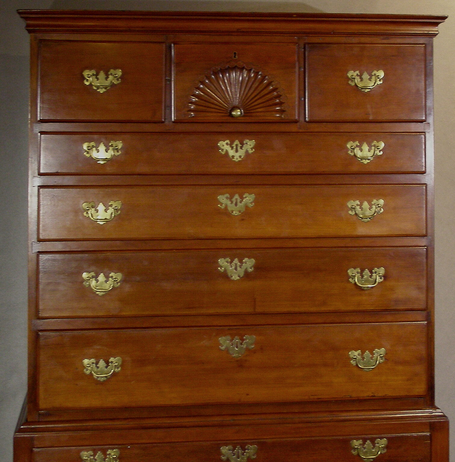 Cherry Highboy, Connecticut, Ca. 1770 - Paul Kleinwald Art & Antiques