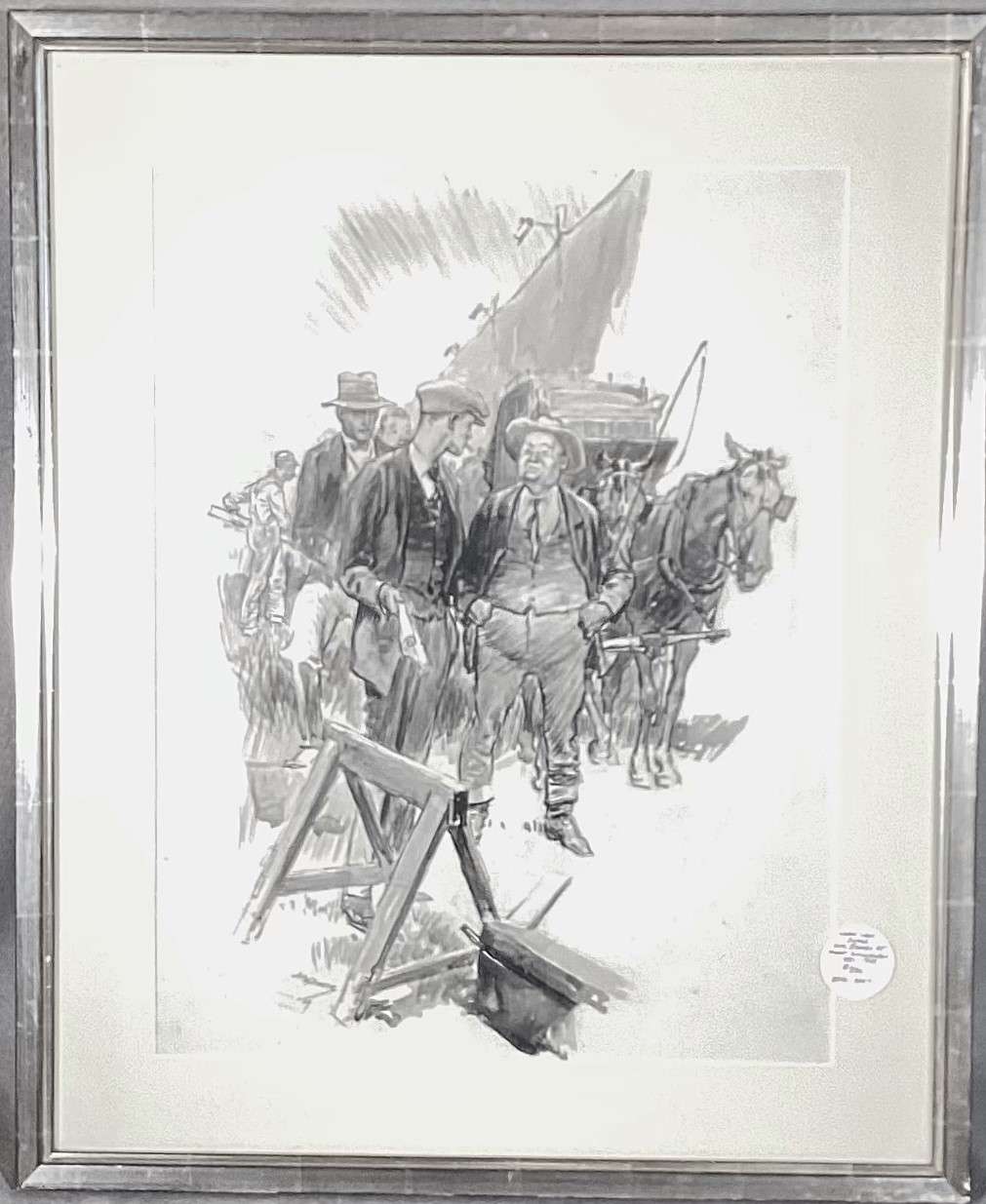 Herbert Morton Stoops, Ink on Paper, 1927 - Paul Kleinwald Art & Antiques